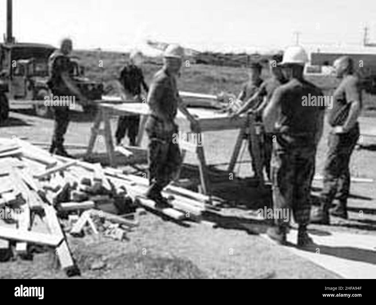 Seabees build 'interrogation facility' at Guantanamo Stock Photo - Alamy