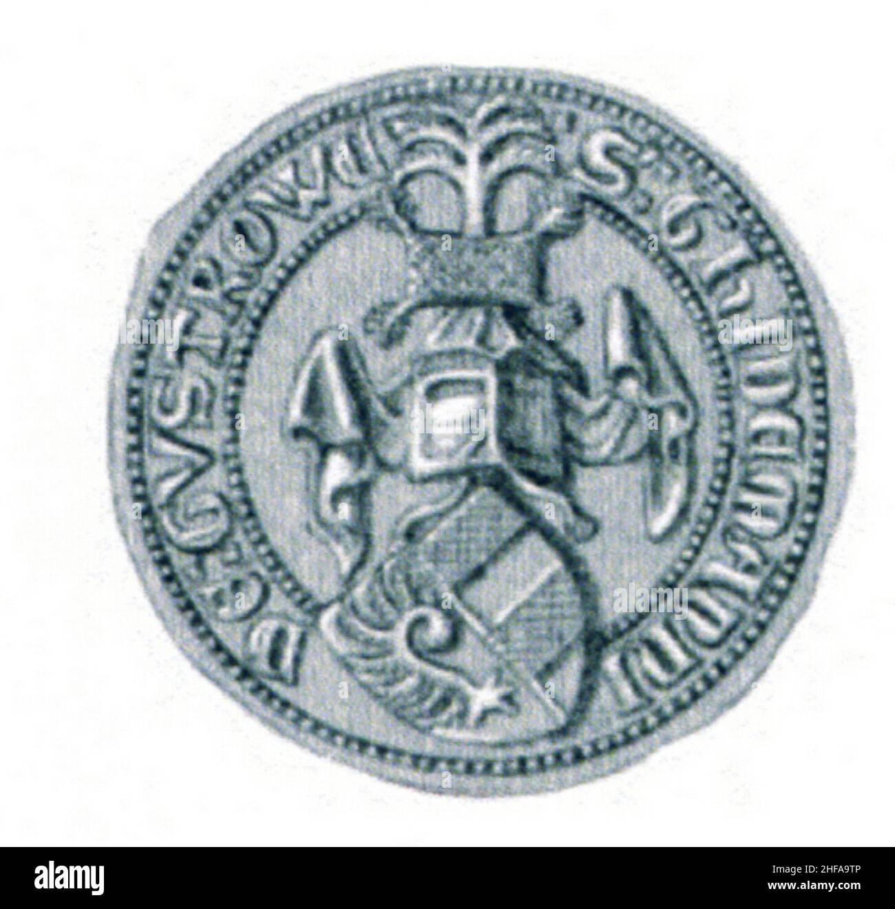 Seal Tidemann von Güstrow 01 Stock Photo - Alamy