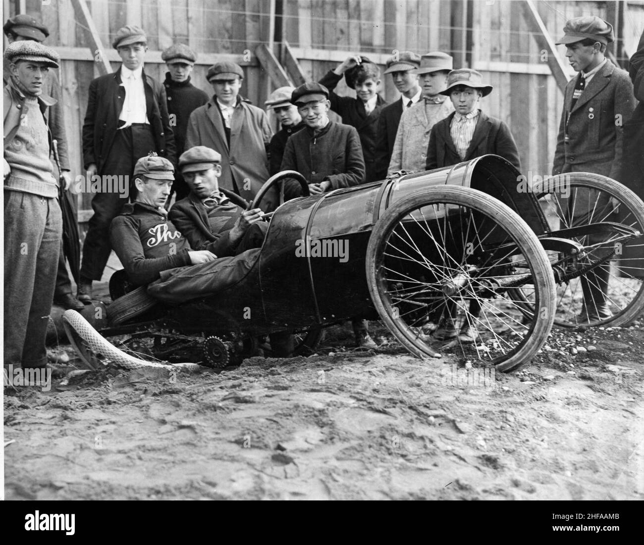 Seattle Bug crashed at Tacoma Speedway in 1914 Boland G521010 Stock ...