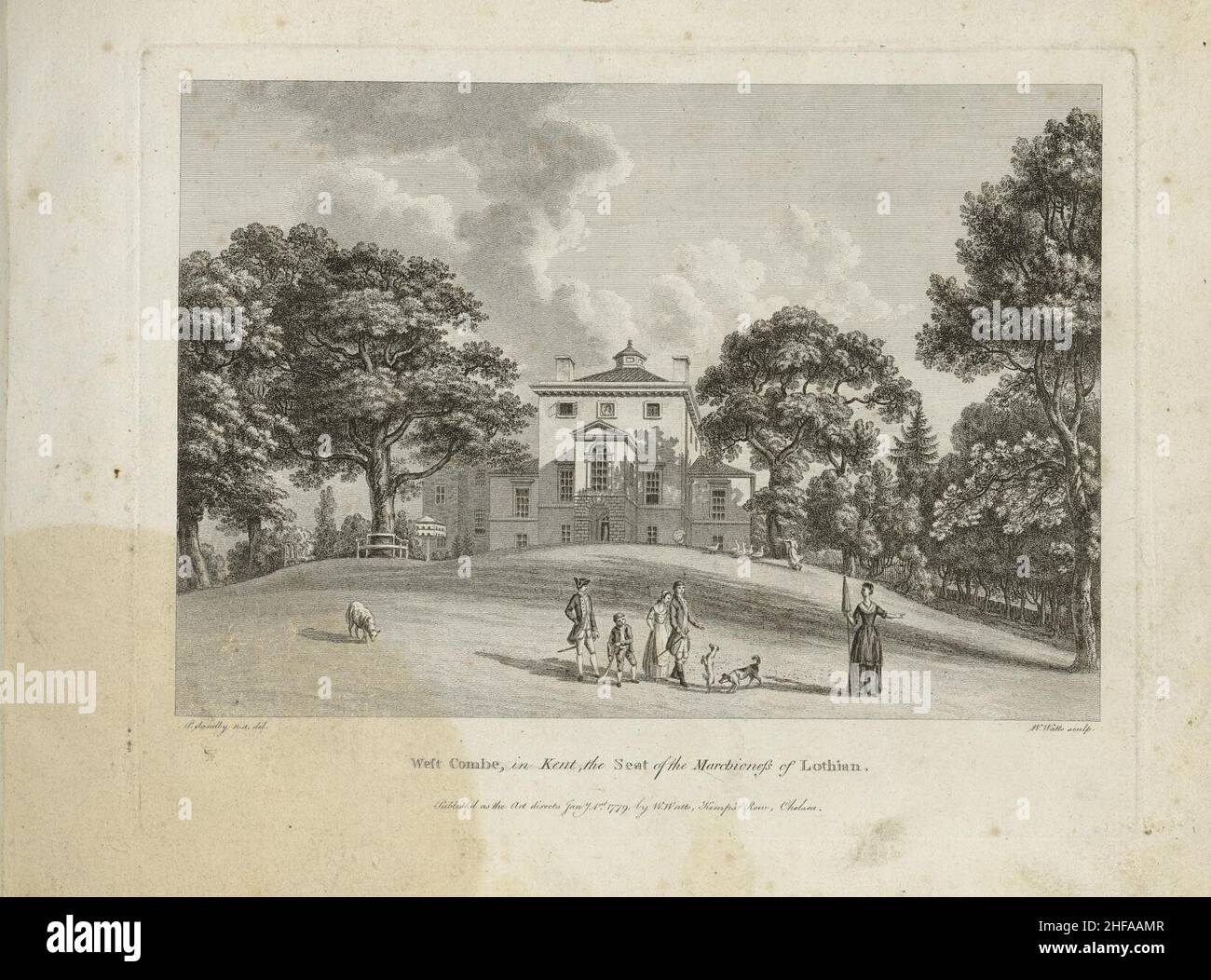 Seats of the nobility and gentry - no-nb digibok 2013122028004-7 Stock ...