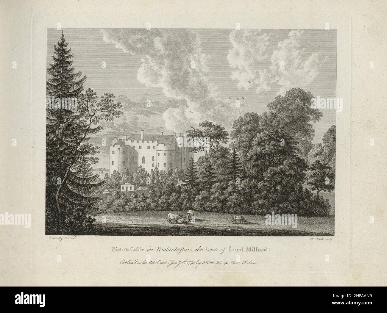 Seats of the nobility and gentry - no-nb digibok 2013122028004-15 Stock ...