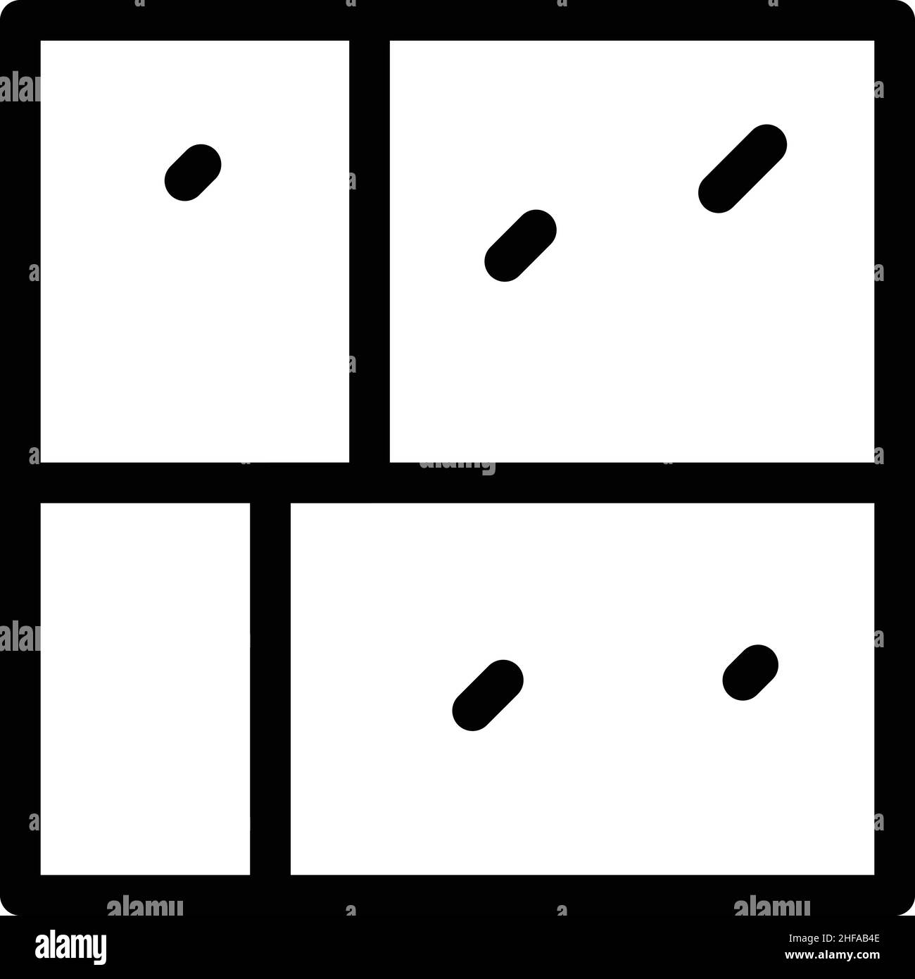 Pile gypsum icon outline vector. Drywall construction. Plaster cement ...