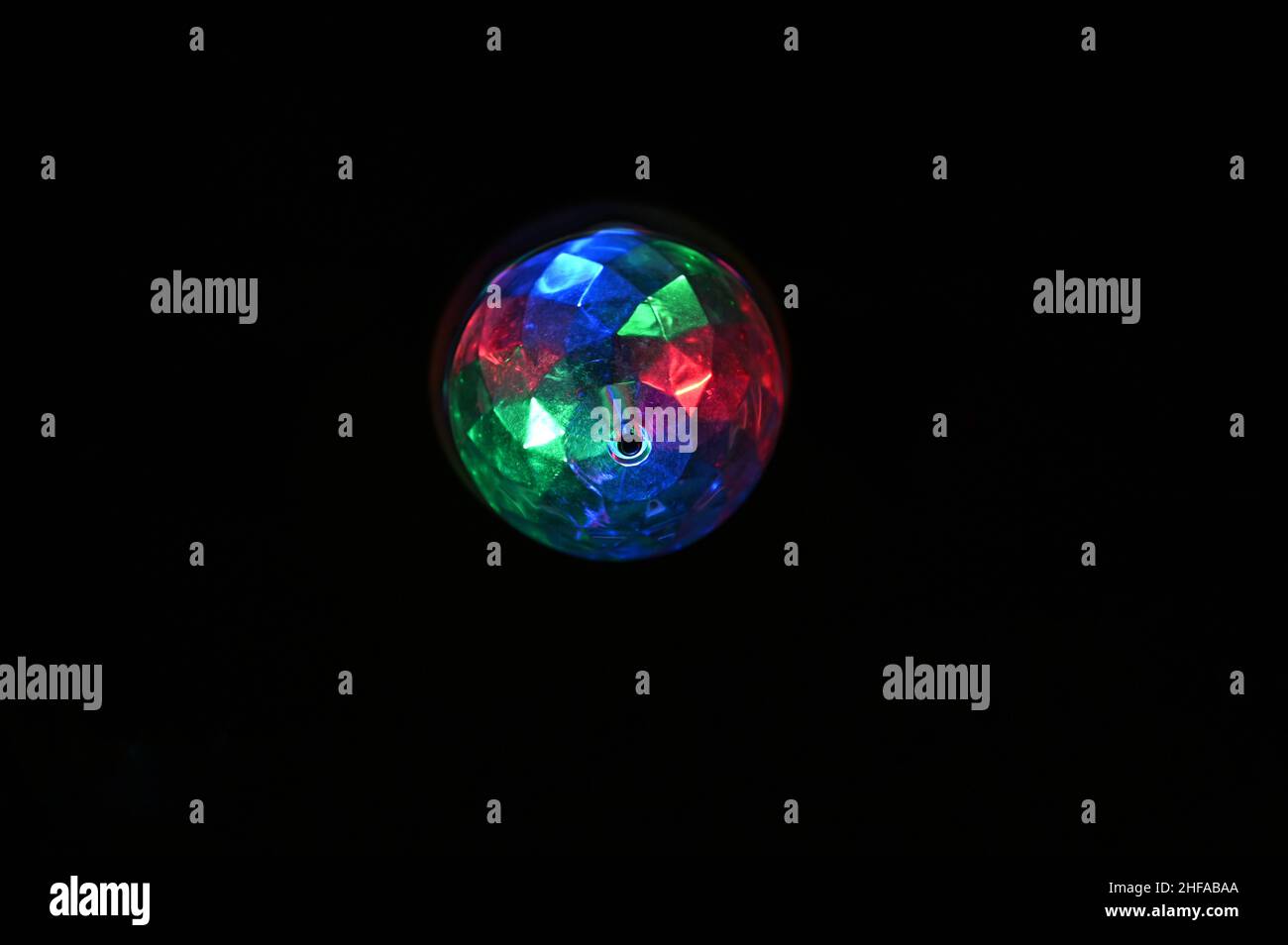 black background with color full light Stock Photo - Alamy