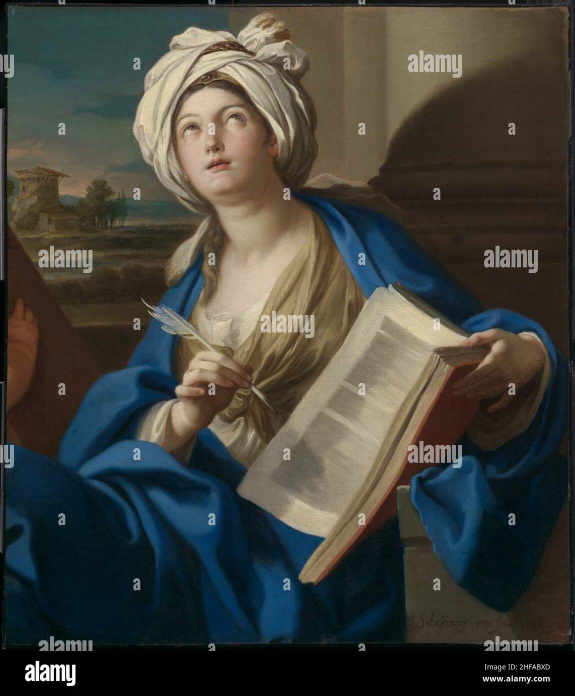 Sebastiano Conca - Sibyl Stock Photo - Alamy