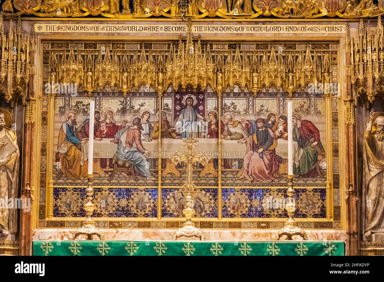 High Altar Westminster Abbey London High Resolution Stock Photography ...