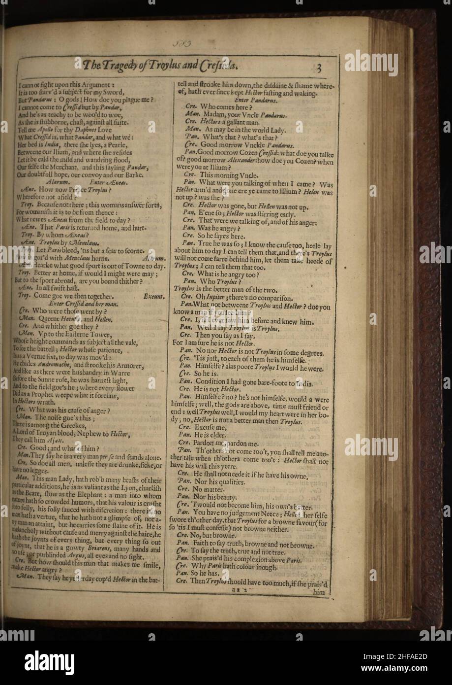 Second Folio Miami University 597 Stock Photo - Alamy