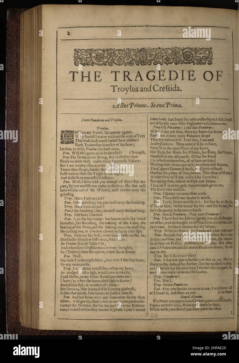 Second Folio Miami University 596 Stock Photo - Alamy