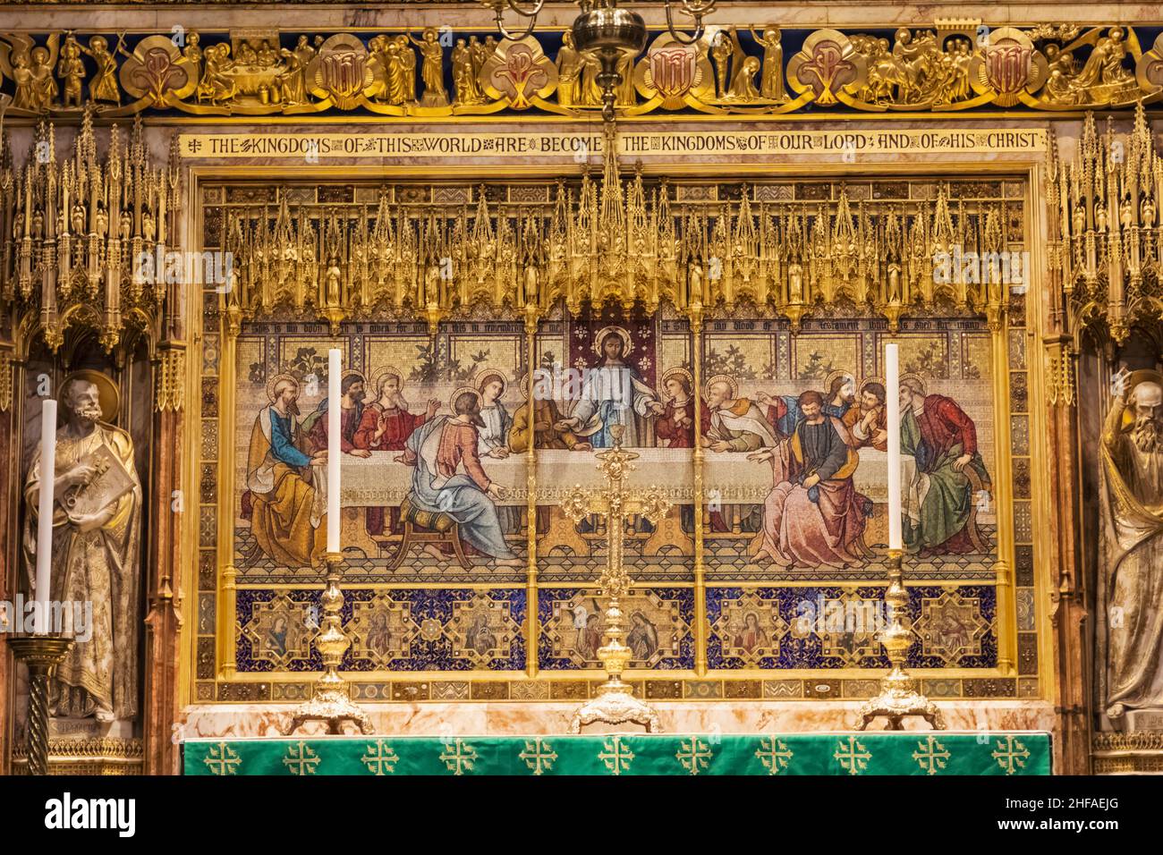 High altar westminster abbey london hi-res stock photography and images - Alamy