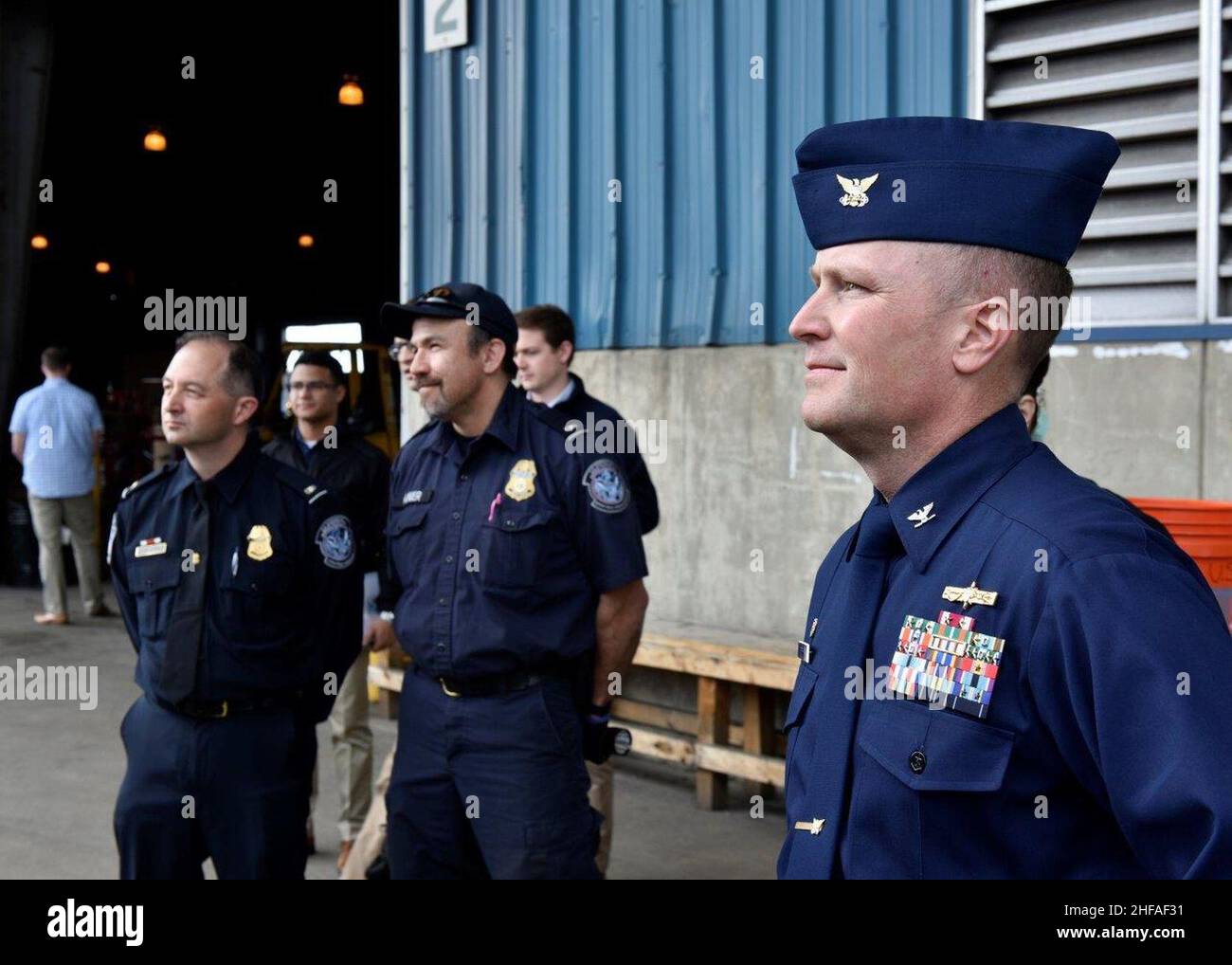 Secretary Johnson Visits CBP USCG Employees at Port of Baltimore ...