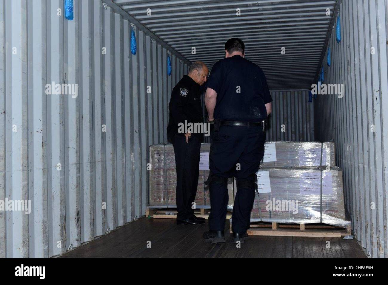 Secretary Johnson Visits CBP USCG Employees at Port of Baltimore ...