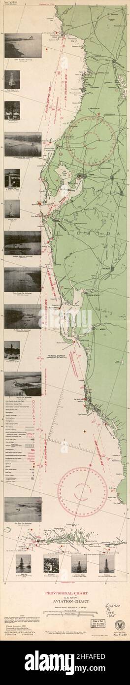 Sectional aeronautical charts - (United States Stock Photo - Alamy
