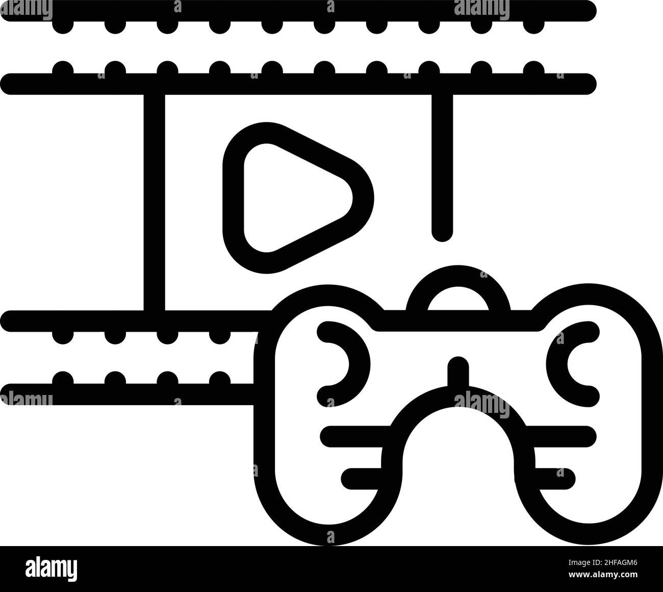 Video game menu screen Black and White Stock Photos & Images - Alamy
