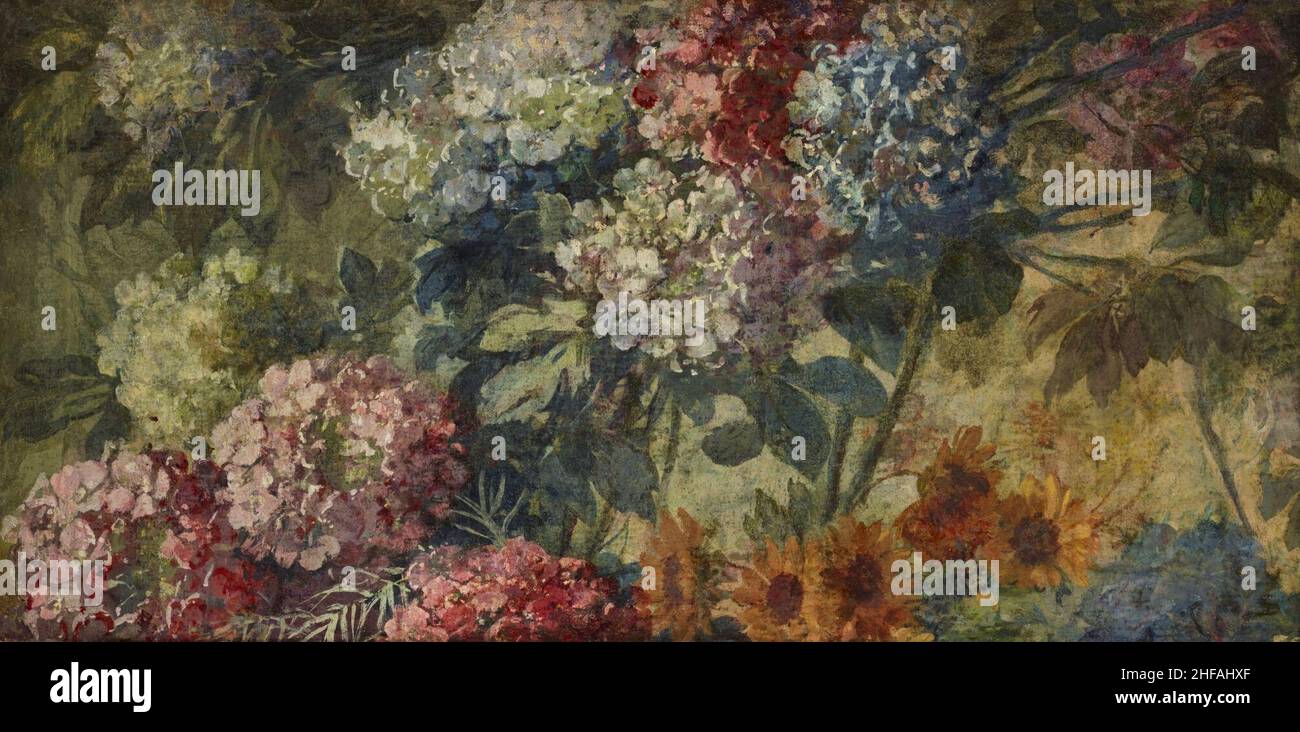 Segantini - Ortensie, 1880-1882 Stock Photo - Alamy