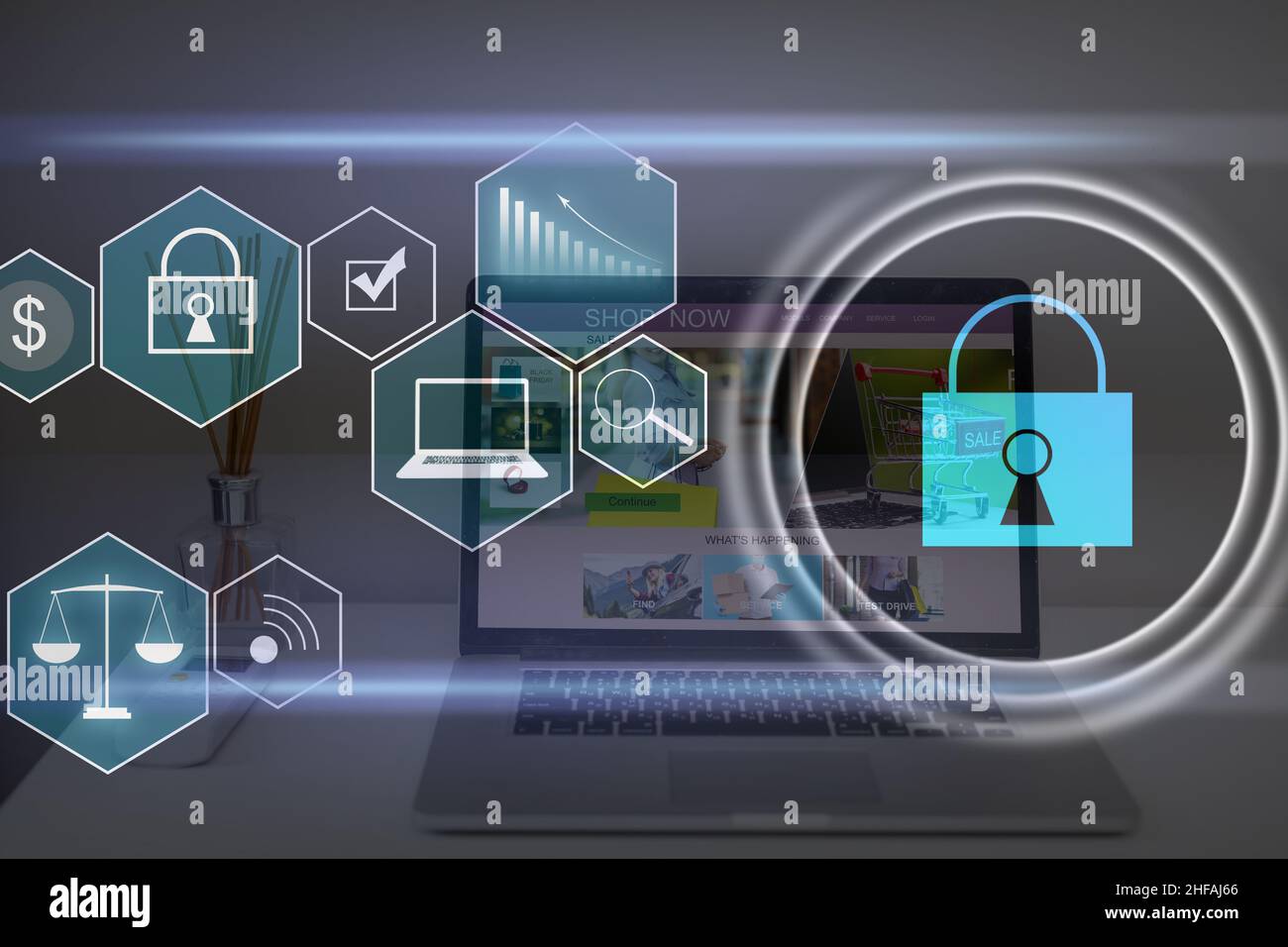 Secure login process hi-res stock photography and images - Alamy