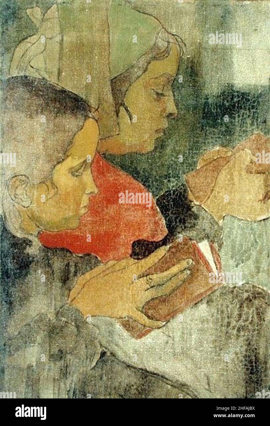 Breton peasant women hi-res stock photography and images - Alamy