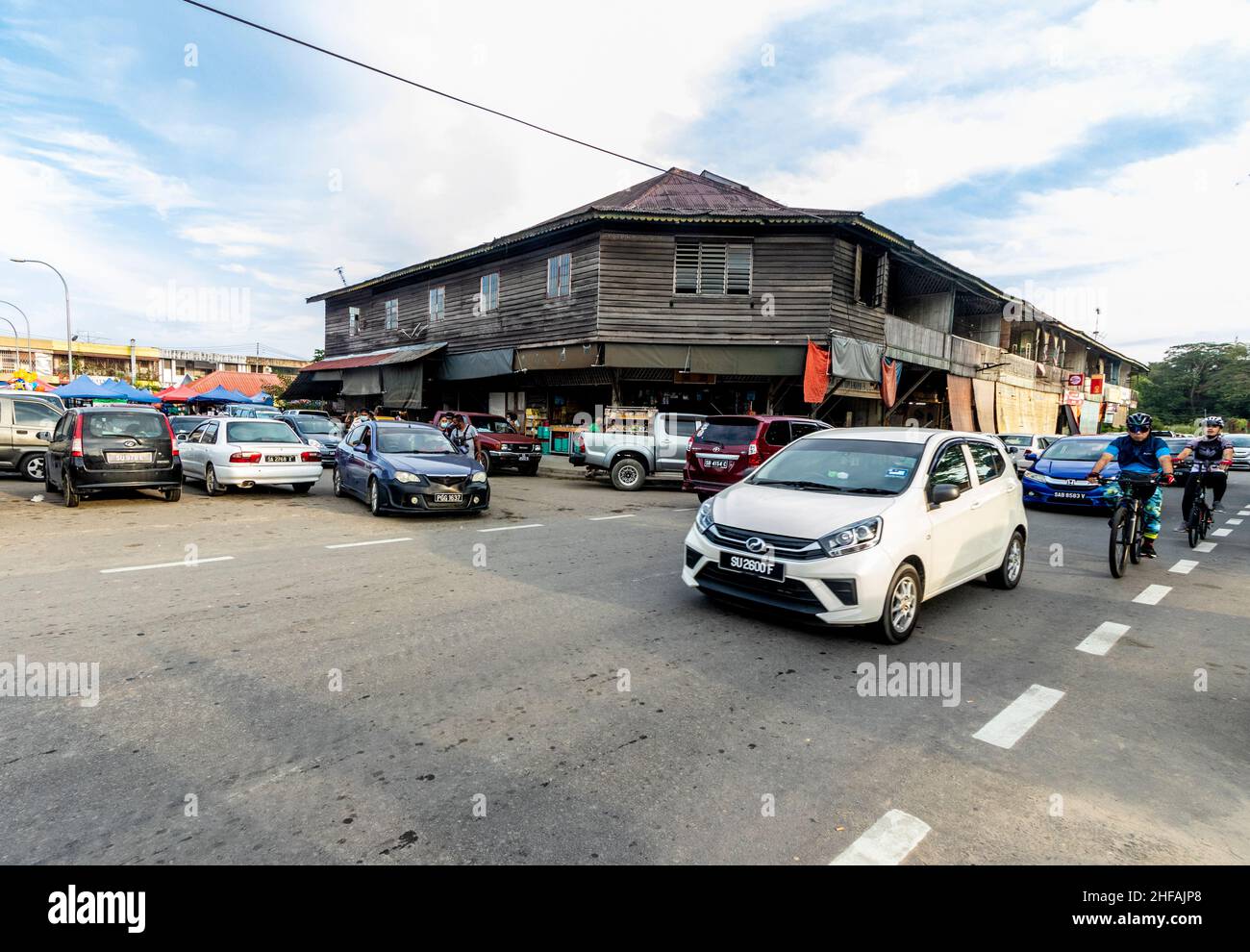 Kinarut market Sabah Borneo Malaysia Stock Photo - Alamy