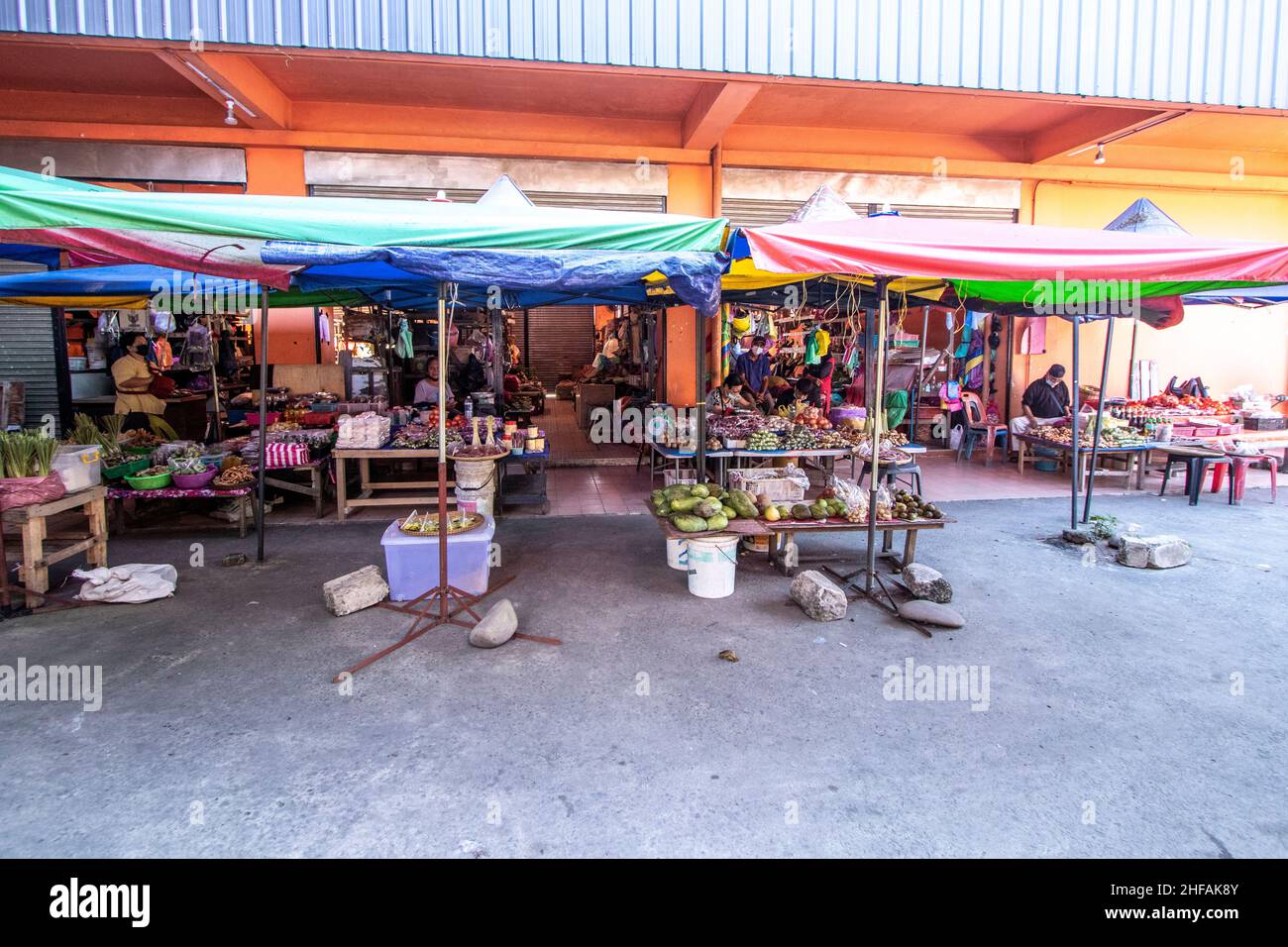 Tuaran Market Sabah Borneo Malaysia Stock Photo - Alamy