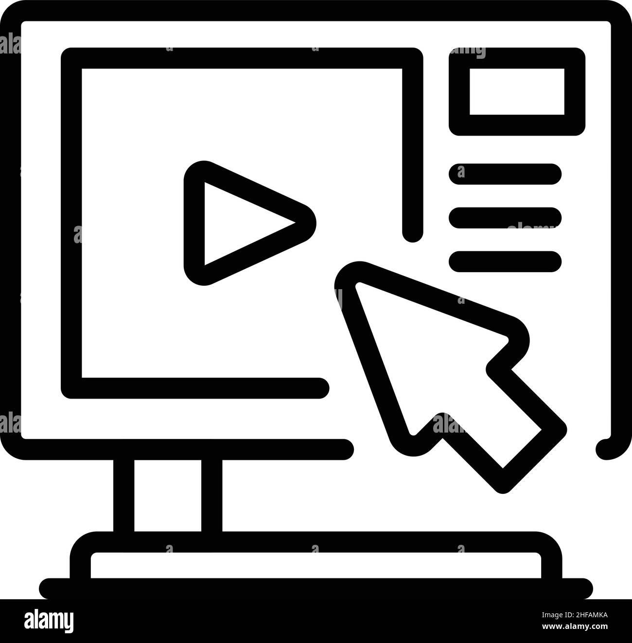 Man office study online video Black and White Stock Photos & Images - Alamy