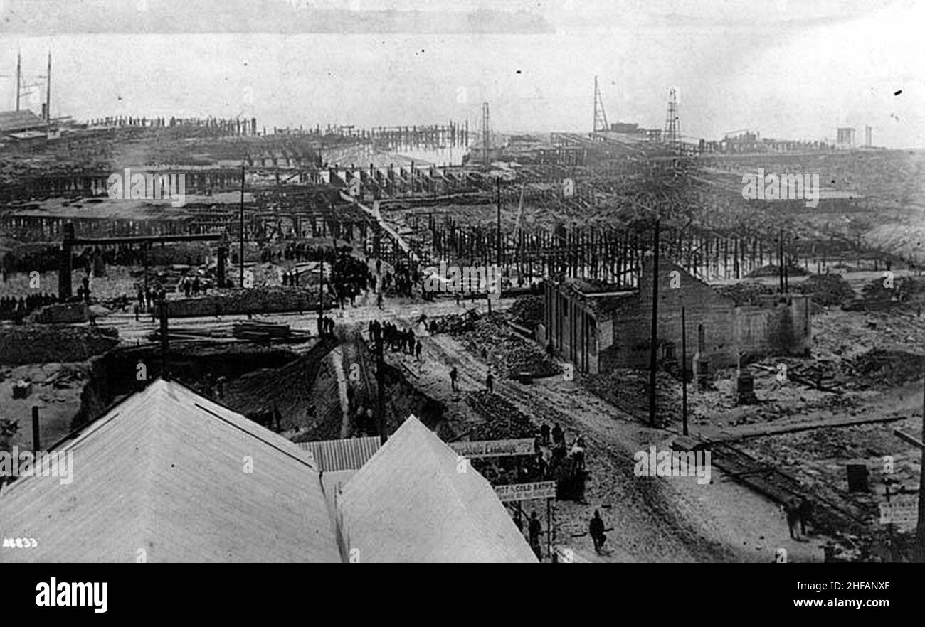 Seattle fire 1889 hi-res stock photography and images - Alamy