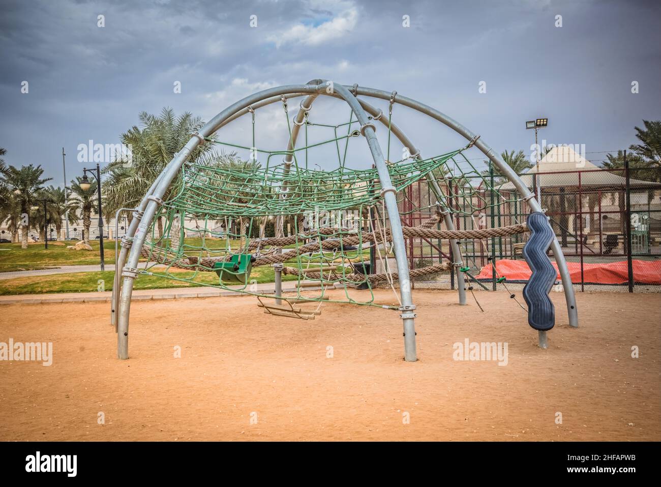 Playground structures hi-res stock photography and images - Alamy