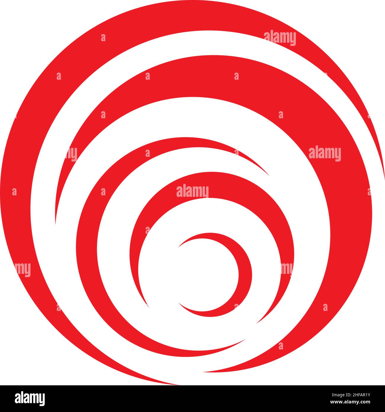 Twist icon logo design vector illustration template Stock Vector Image ...