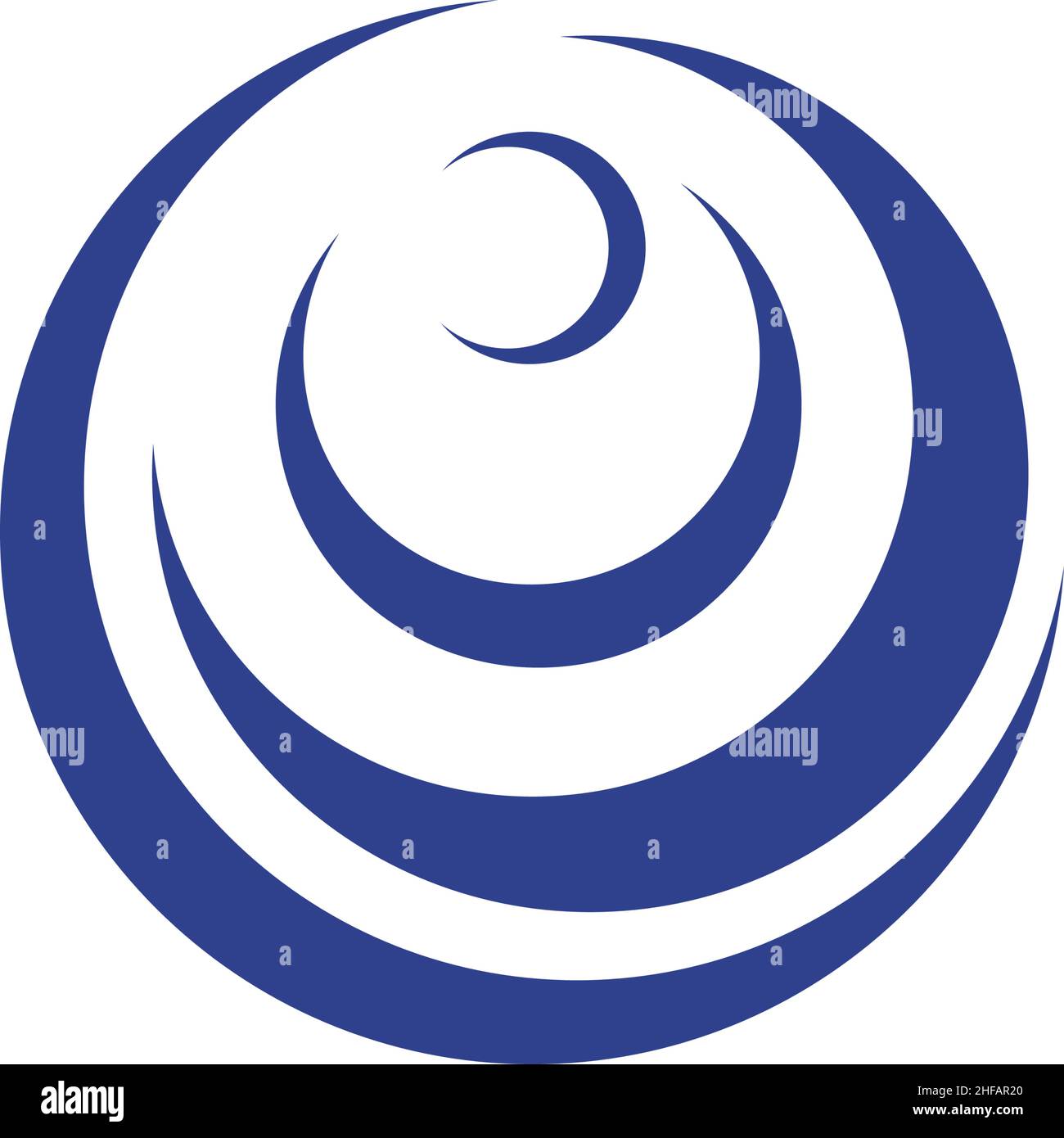 Twist icon logo design vector illustration template Stock Vector Image ...