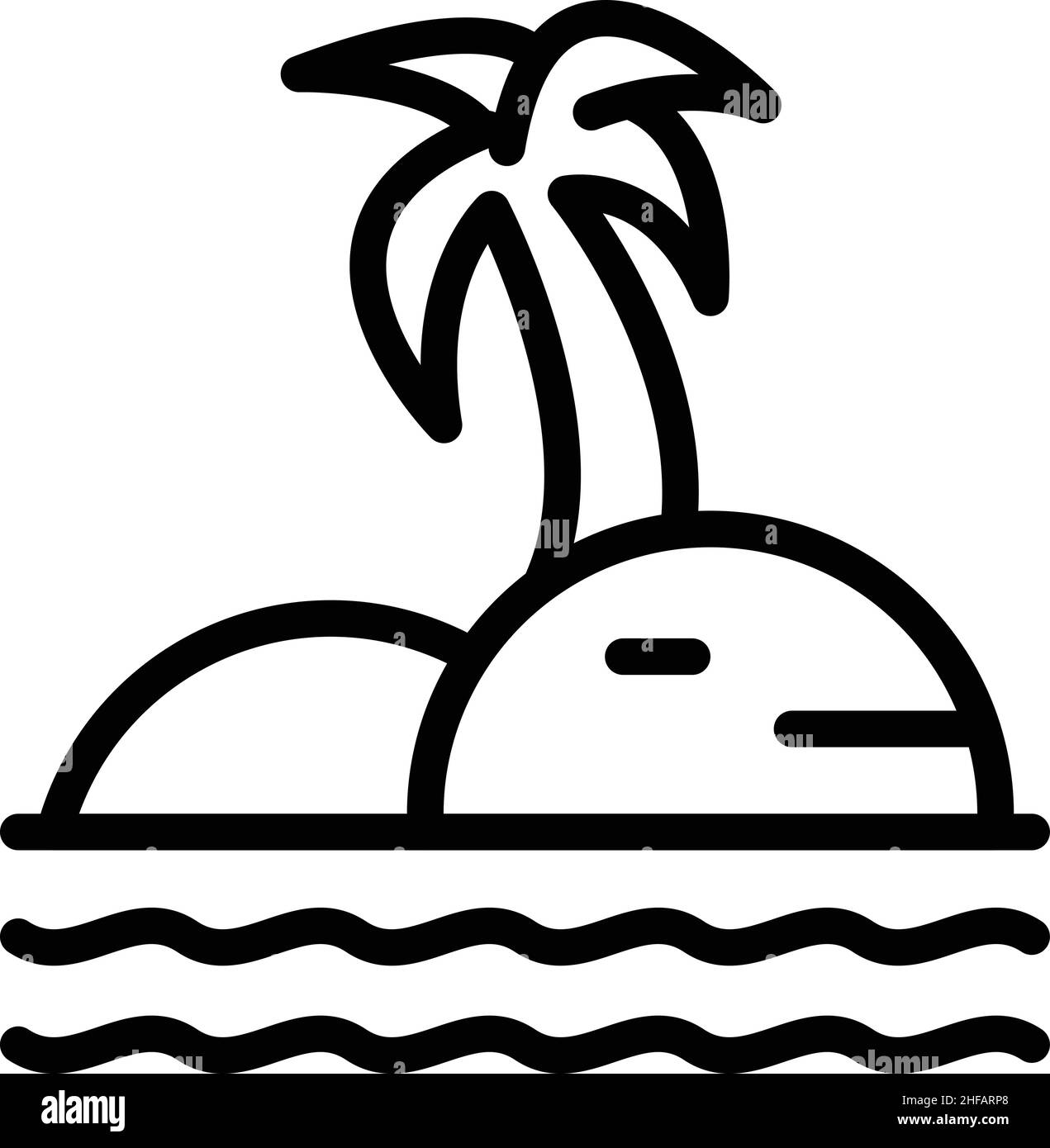 Island hiker Stock Vector Images - Alamy