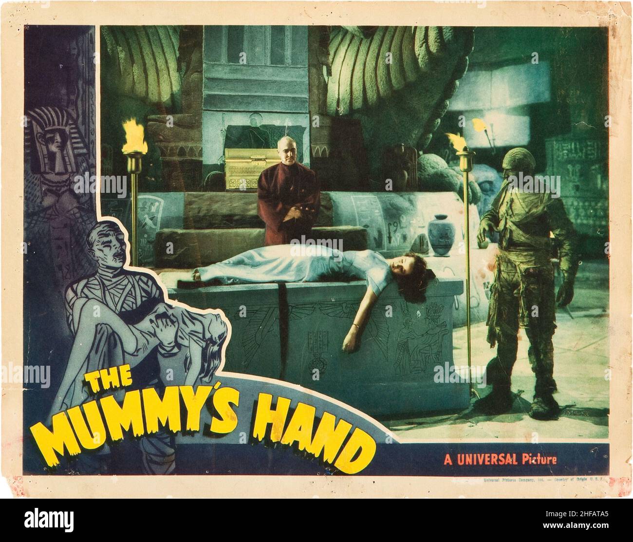 THE MUMMY'S HAND (1940), directed by CHRISTY CABANNE. Credit: UNIVERSAL ...