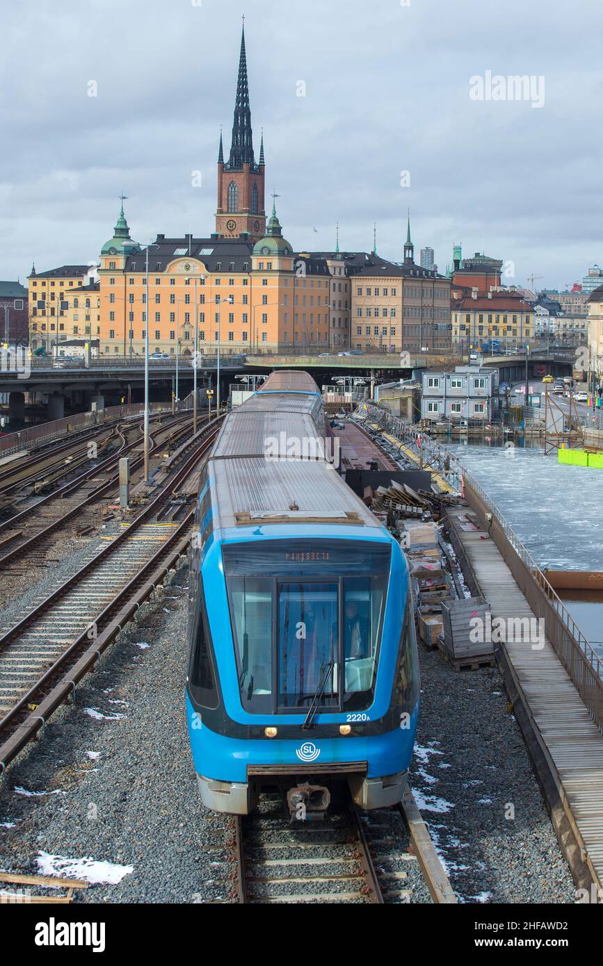 Stockholm metro sweden hi-res stock photography and images - Alamy