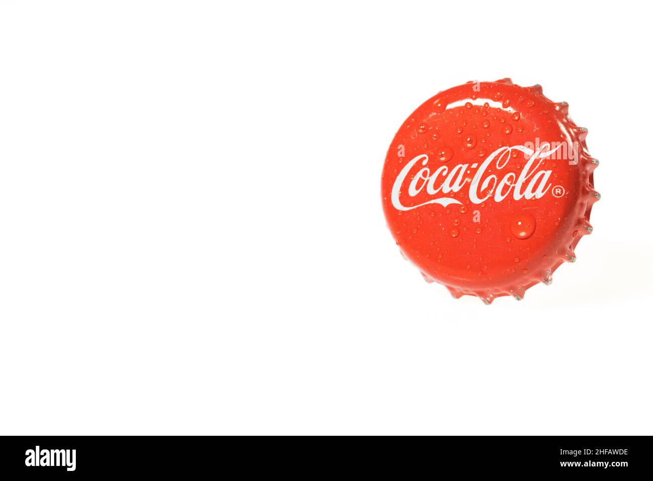 Coca cola metal cap hi-res stock photography and images - Alamy