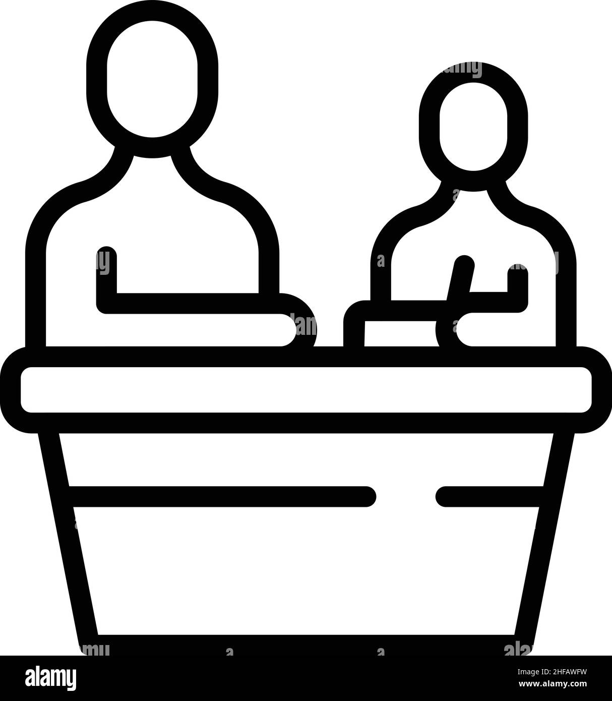 Homework help icon outline vector. Child study. Parent kid Stock Vector ...