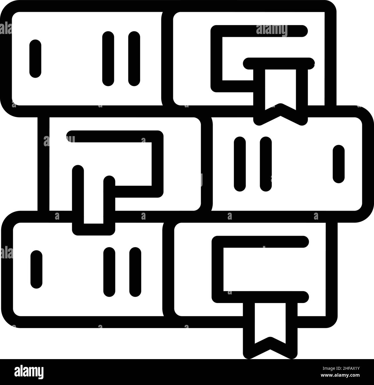 Book stack icon outline vector. Help child. Parent child Stock Vector ...