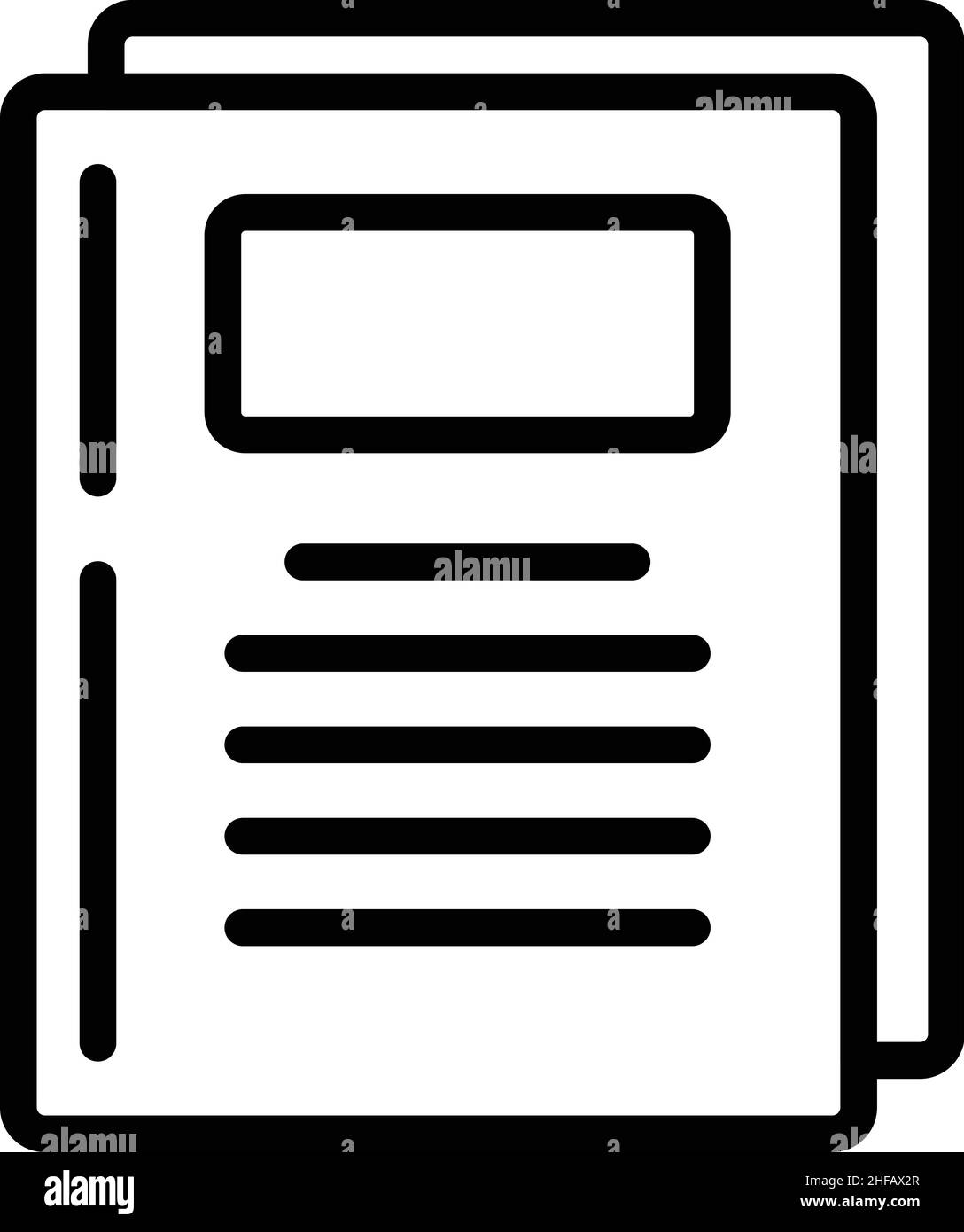 Homework notebook icon outline vector. Kid school. Home child Stock ...