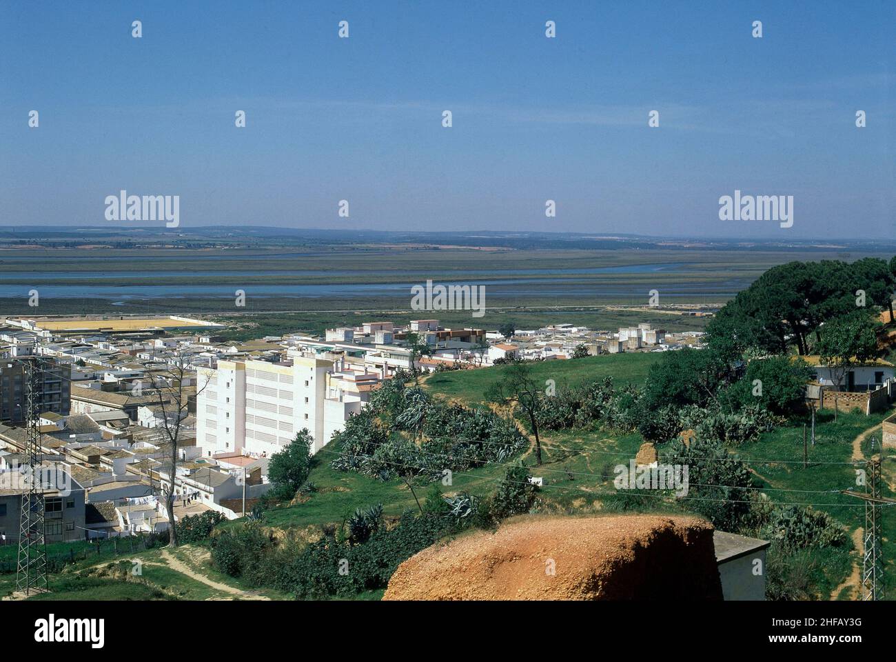 PANORAMICA DE LAS MARISMAS DEL RIO ODIEL - FOTO AÑOS 80. Location ...