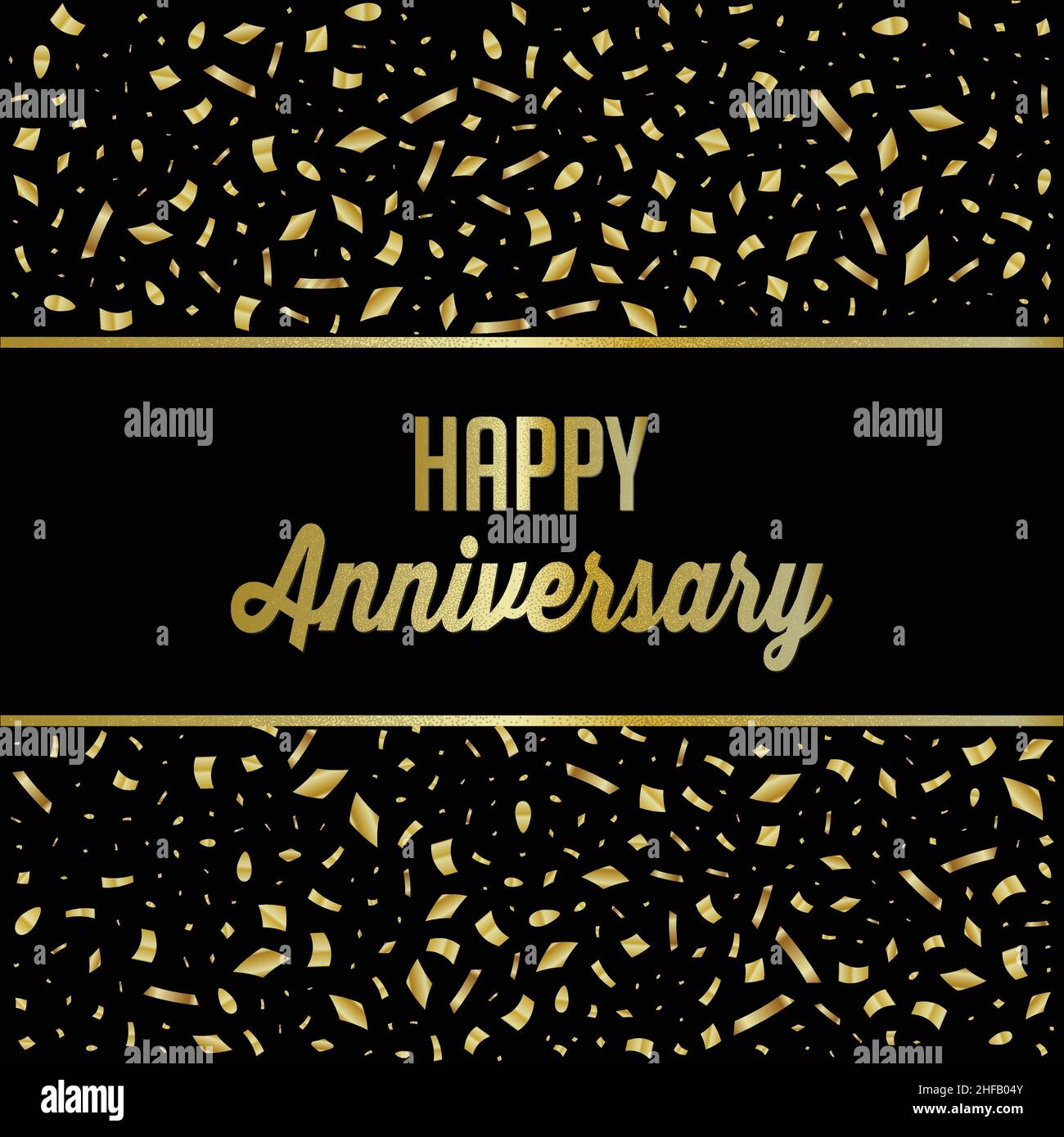 Happy anniversary design template. vector and illustration Stock Vector ...