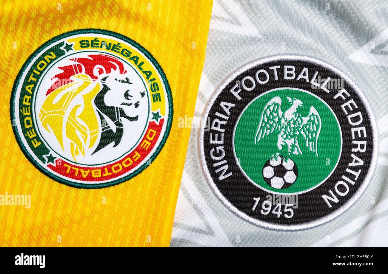 Close up of National Football team kit Stock Photo - Alamy