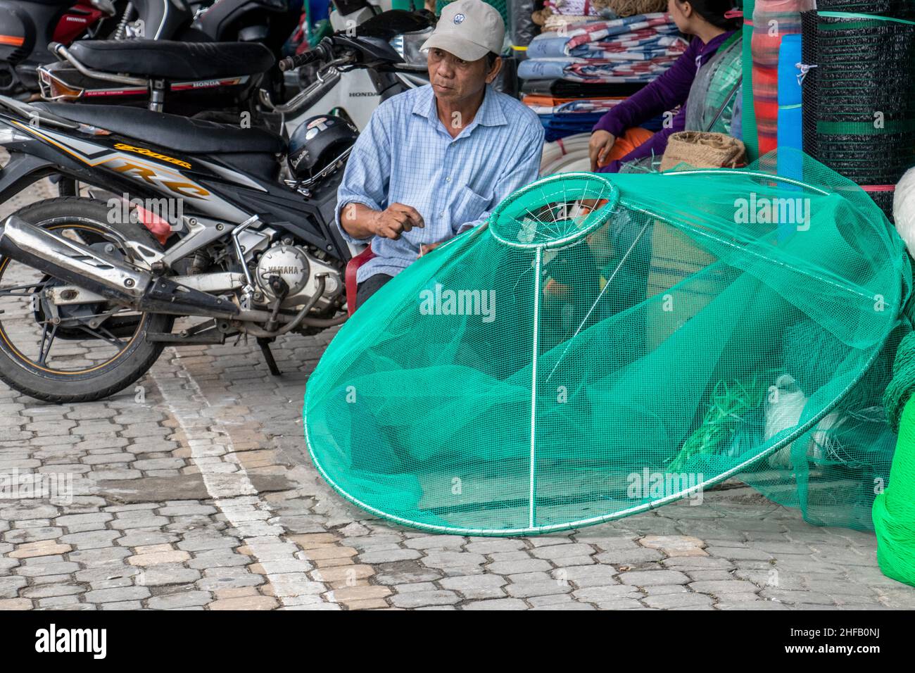 Street life Da Nang Vietnam Stock Photo - Alamy