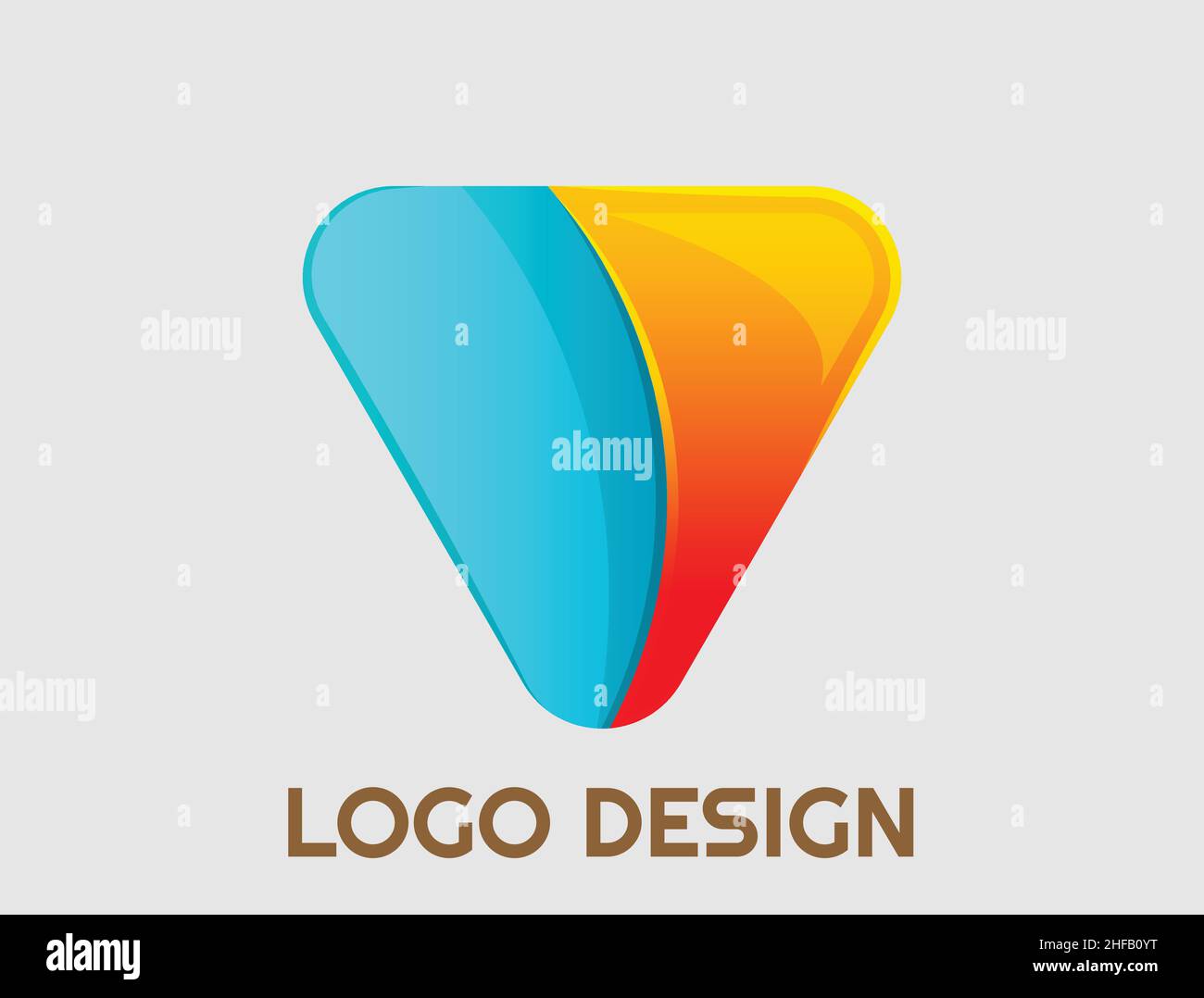professional logo design Colorful, adjustable Stock Vector Image & Art ...