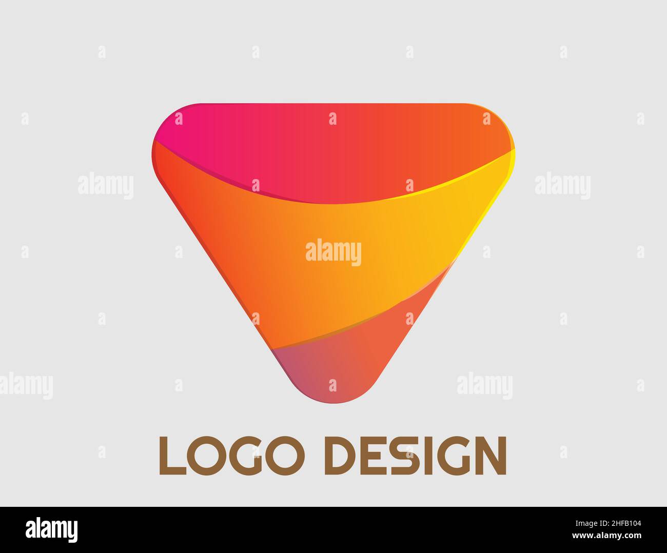 professional logo design Colorful, adjustable Stock Vector Image & Art ...
