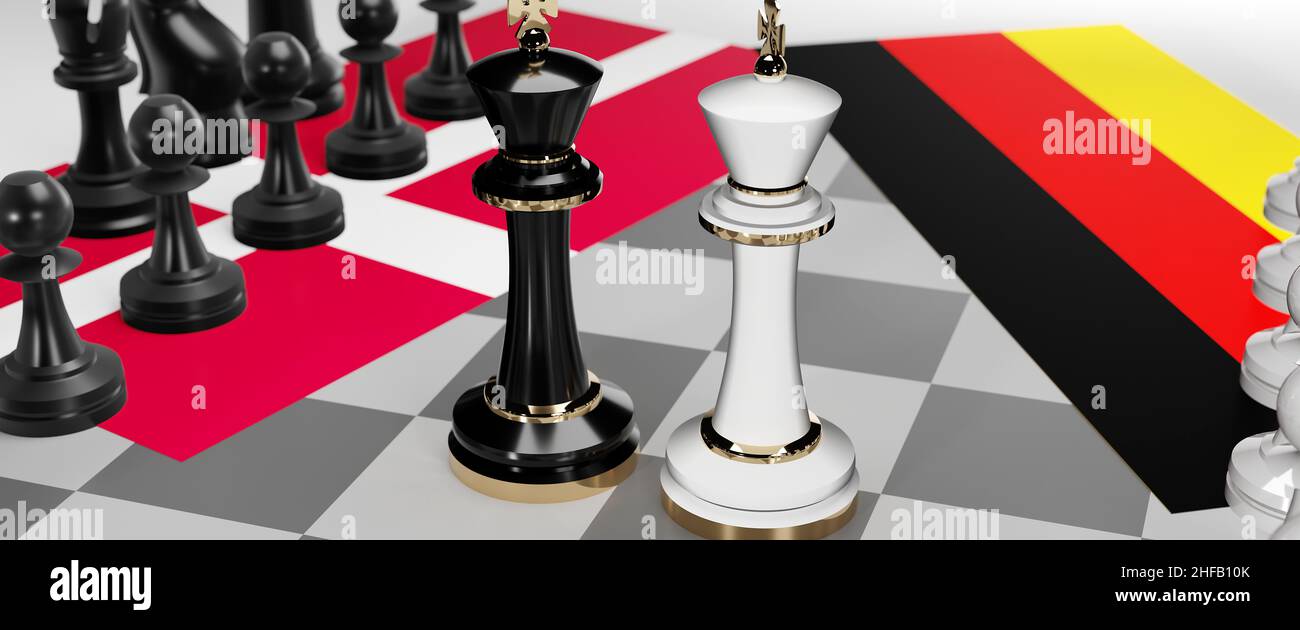 Denmark and Germany - talks, debate, dialog or a confrontation between ...