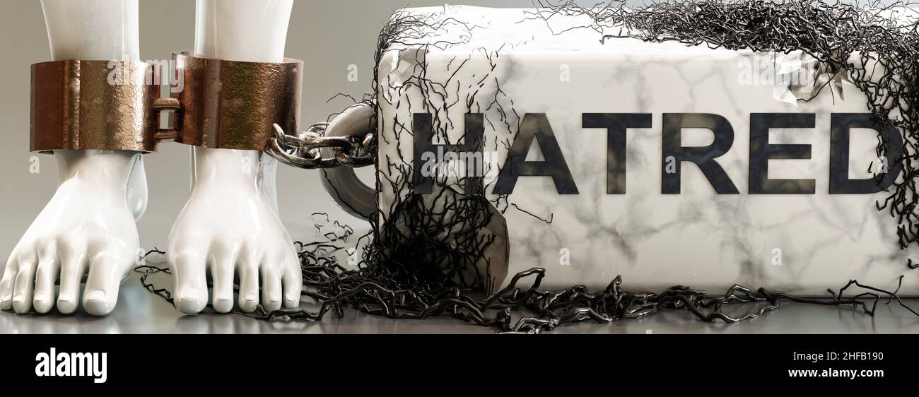 Hatred that entraps hi-res stock photography and images - Alamy