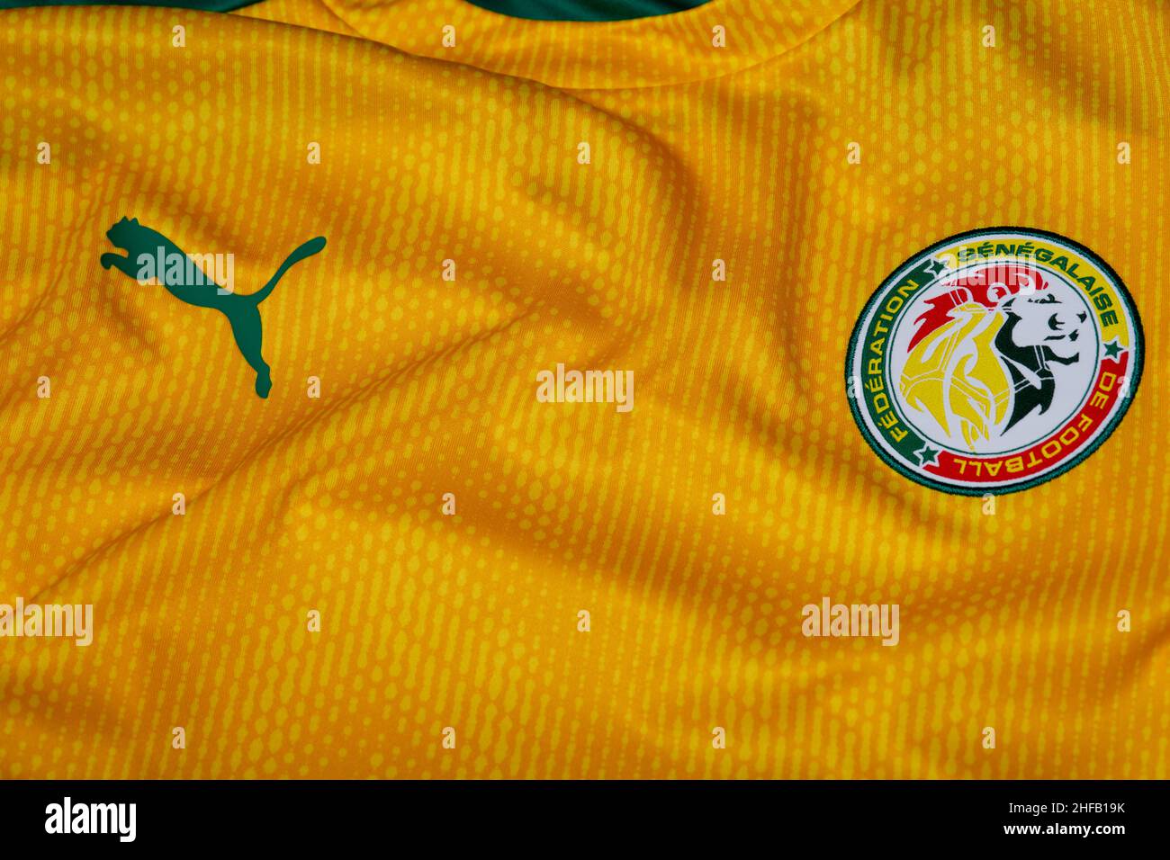 Senegal football logo hi-res stock photography and images - Alamy