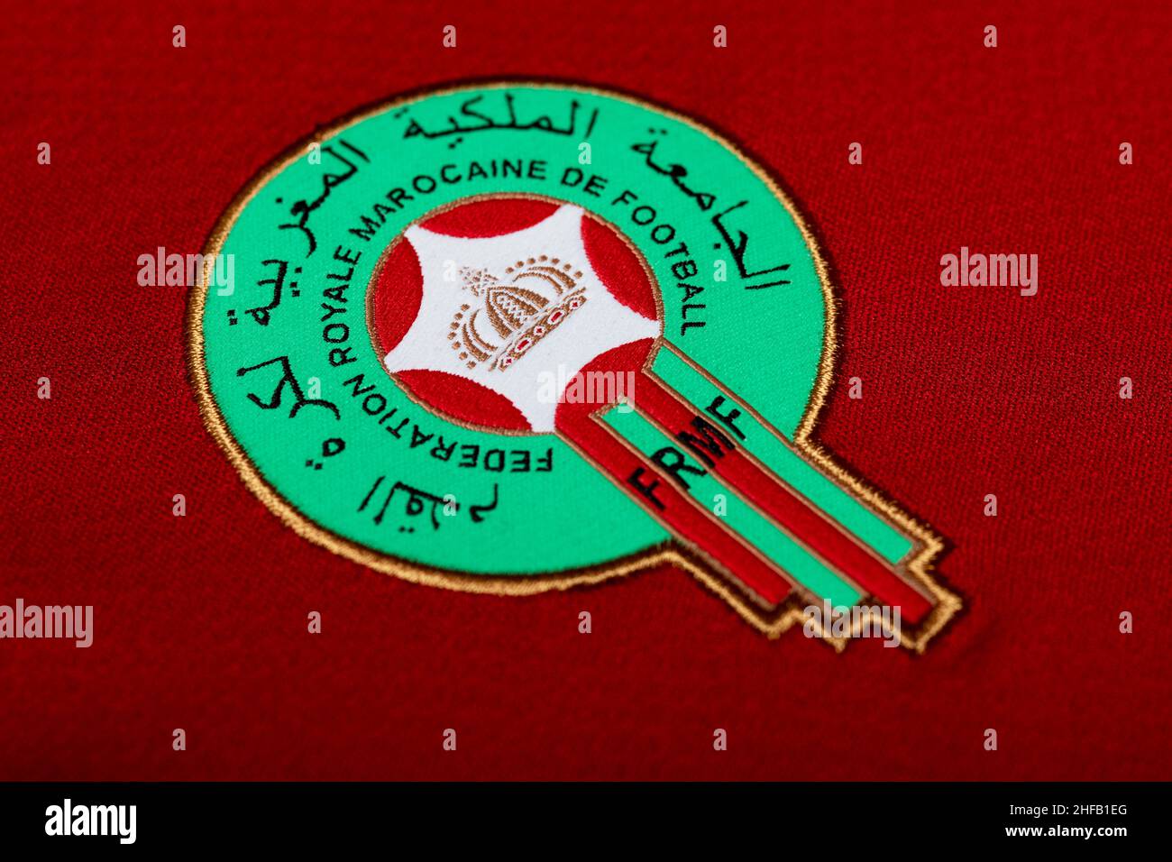 Morocco national football team kit hi-res stock photography and images ...