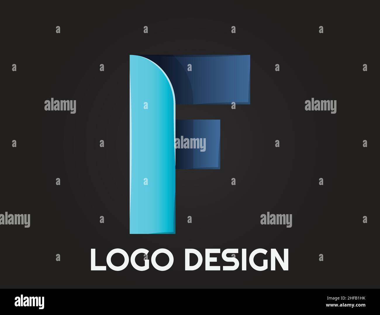 Alphabet letters in a beautiful design , logo design Stock Vector Image ...