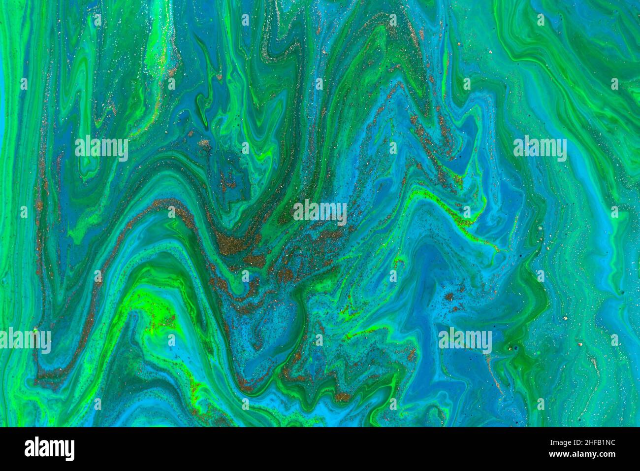 Ocean wave style abstract marble blue texture Stock Photo - Alamy