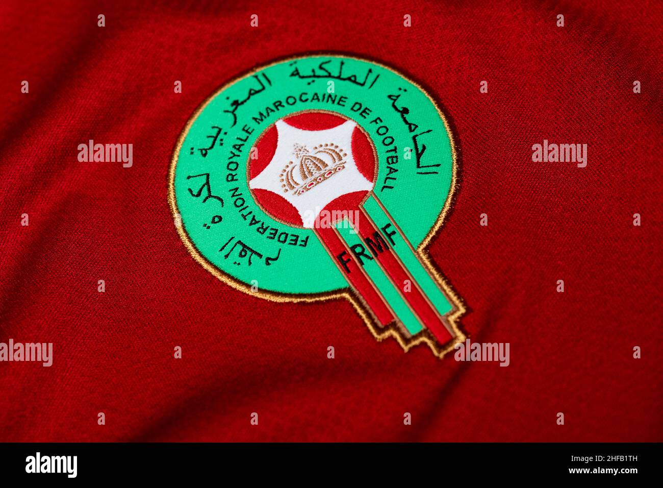 Morocco national football team kit hi-res stock photography and images ...