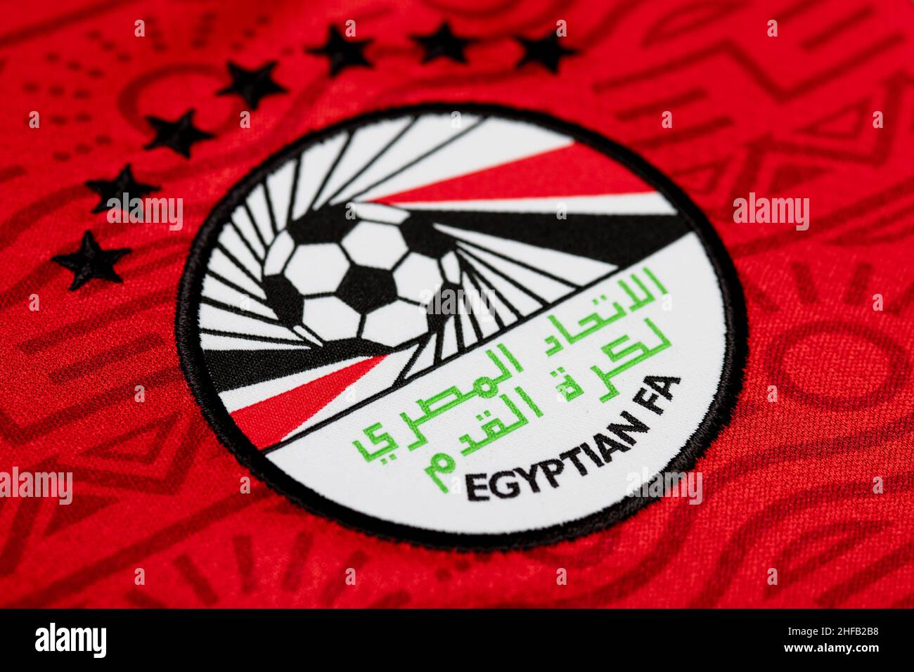 Egypt national football team logo hi-res stock photography and images ...