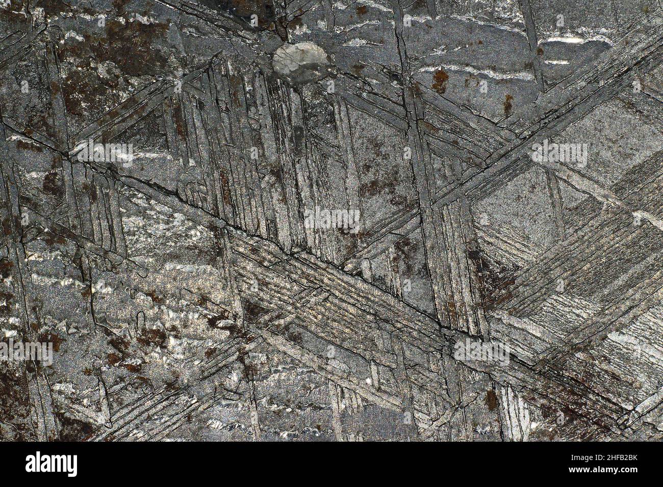 Widmanstatten structure hi-res stock photography and images - Alamy