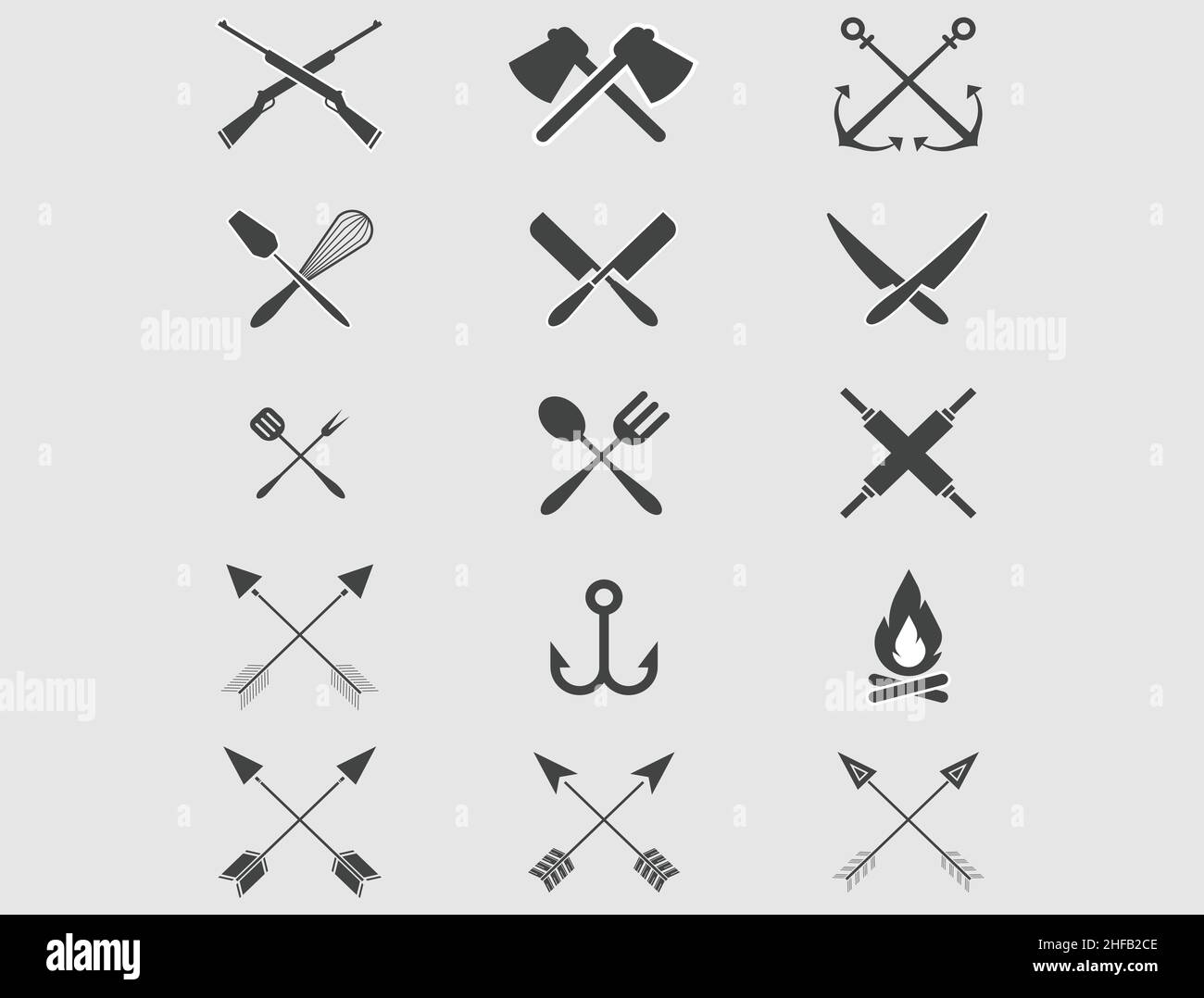 Professional logo design tools and vector templates Stock Vector Image ...