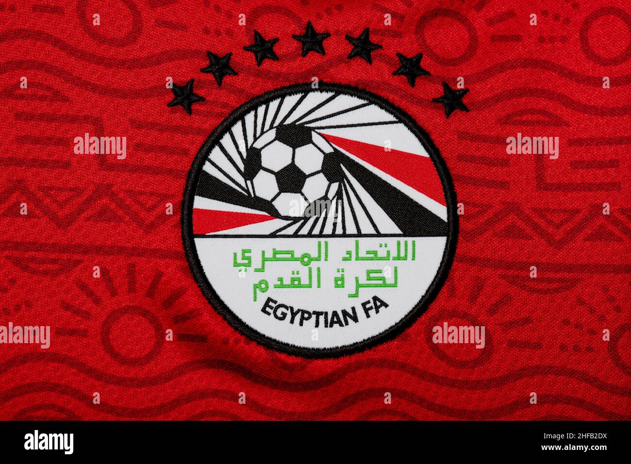 Egypt national football team logo hi-res stock photography and images ...
